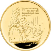 2021 Peter Rabbit - 1oz Gold Proof - CoinsNotebook