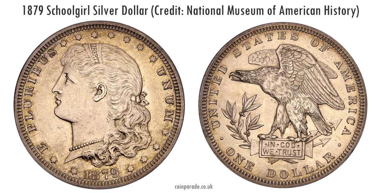 The 1879 Morgan Silver Dollar and the 'Schoolgirl' Pattern Dollar ...